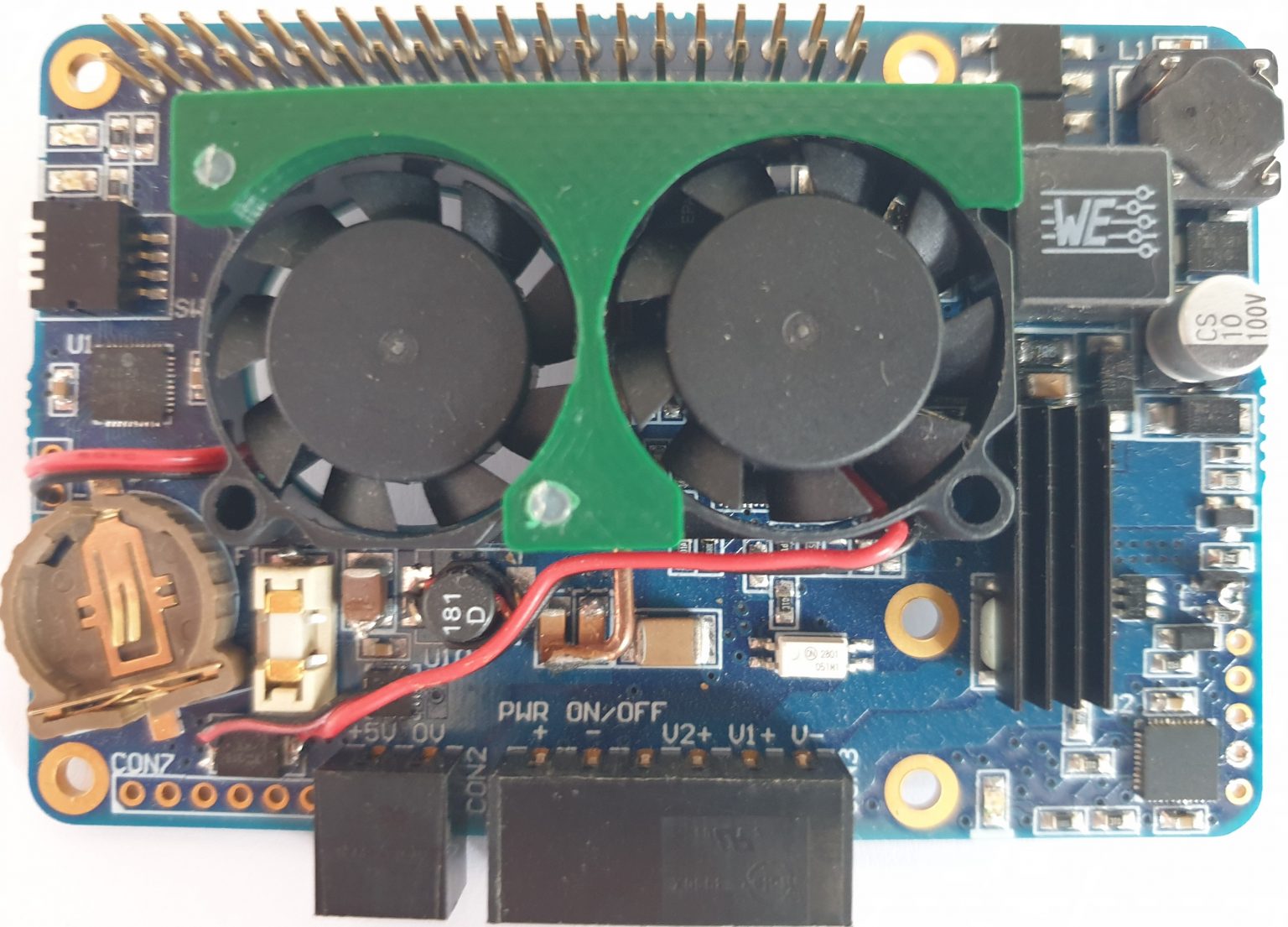 Raspberry Pi, Addon PIXIE board for CANbus, RS485 and RS232